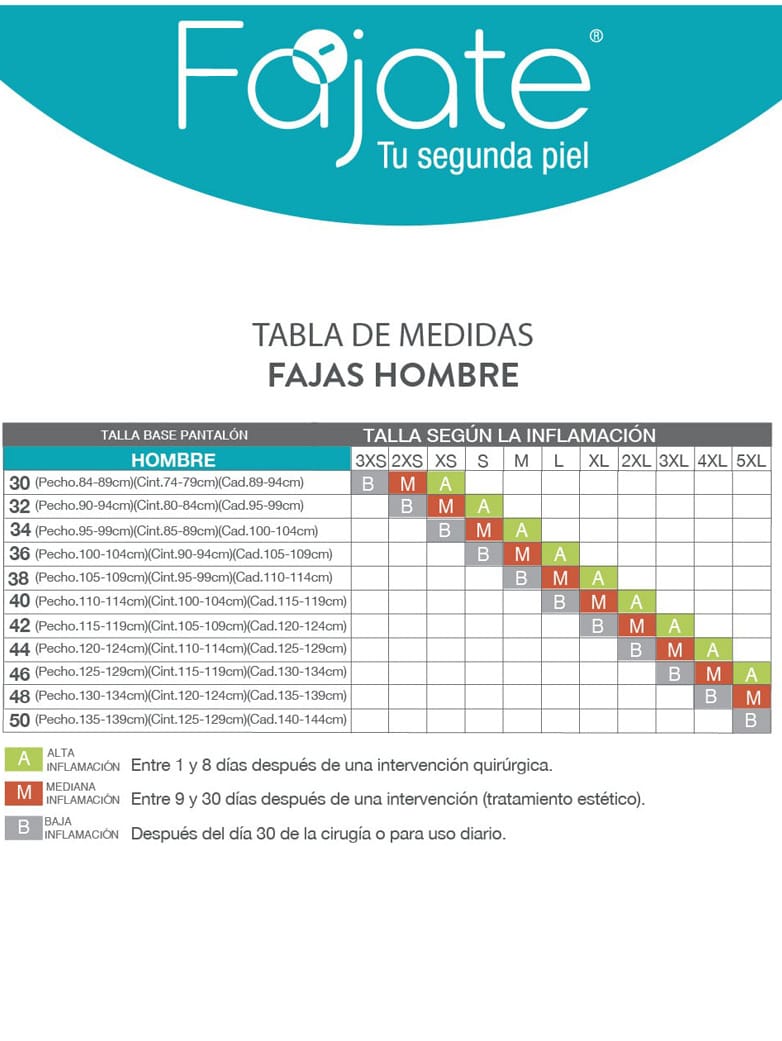 Faja Hombre (ALTA COMPRESIÓN) - Fajas Fájate España